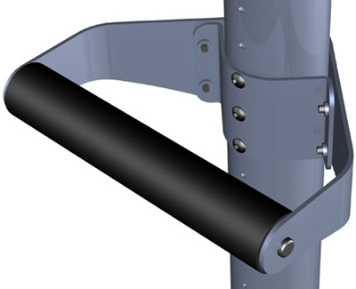 Anthro ZHHSB Zido Cart 8" Wide Handle