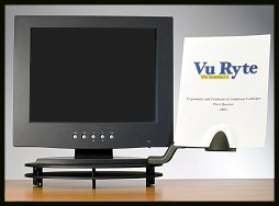 VuRyte VUR 8877 Ergonomic Document Holder for Flat Panel Monitors