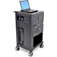 Ergotron 24-238-085 Tablet Management Charge Sync iPad Cart with ISI, 2 ...
