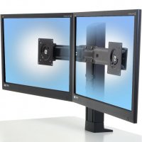 Ergotron 97-904 WorkFit Dual Monitor Kit