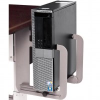 Ergotron STSR2GM CPU SideRack for Elevate and Steve Station Desk