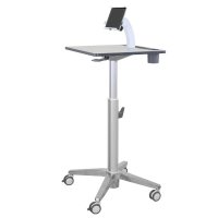 Ergotron 98-500 Light-Duty Medical Sit-Stand Tablet Cart