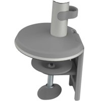 Humanscale M2CM or M8CM Two Piece Clamp Mount with Base