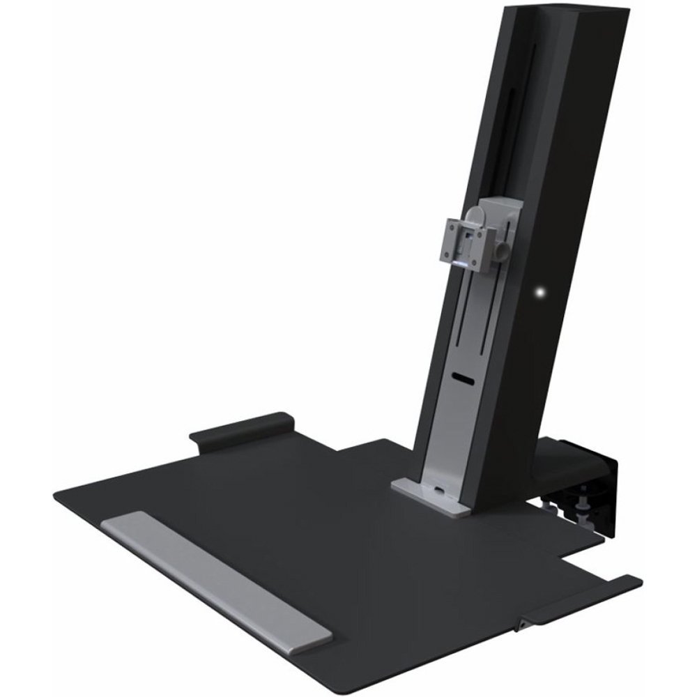 Humanscale QuickStand Single Sit Stand Workstation - Large Platform