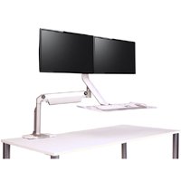 Humanscale QuickStand Lite Dual Monitor Sit-Stand Workstation