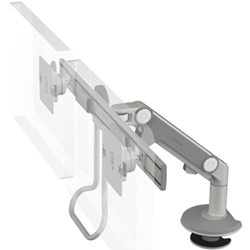 Humanscale M8 Articulating Dual Monitor Arm with Double Crossbar
