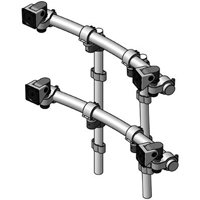 Innovative 9169-D-2 ArcView Two-Tier Dual Display Beams & Poles