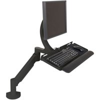 Innovative 7520 Sit-Stand Data Entry LCD Arm with Keyboard Tray