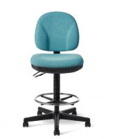 Office Master BC45 BC Series High Drafting Stool with Footring