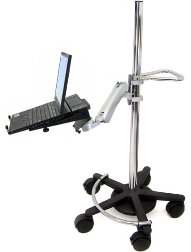 Ergotron Mobile WorkStand with LX Notebook Arm