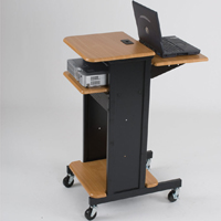 Balt 27519 Presentation Cart, Laptop Stand, Audio Visual Cart