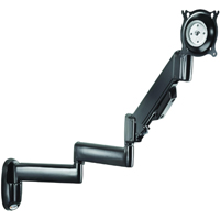Chief KWB110B Height Adjustable Triple Arm Wall Mount