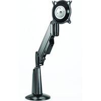 Chief KCV110 Height-Adjustable Single Arm Desk Mount, 1 Monitor