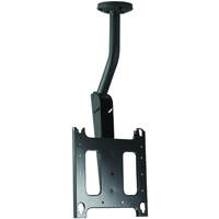 Chief PCMU Large Single Display Ceiling Mount with Angled Column