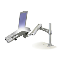 Ergotron LX Desk Mount Laptop Notebook Arm Silver 45-192-194 45192194