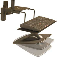 Innovative 8057 Left or Right Handed Mouse Tray with Tilt option