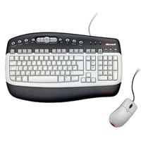 Microsoft MultiMedia PS/2 Keyboard with Wheel Mouse Optical K9600001