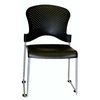 Office Master ST200 Ergonomic Stackable Guest Chair