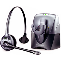 Plantronics SupraPlus Wireless Professional Noise-Canceling Headset ...