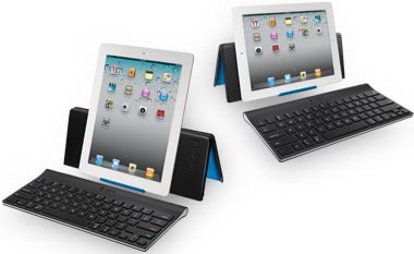 Logitech 920-003241 Bluetooth Tablet Keyboard and Stand for iPad