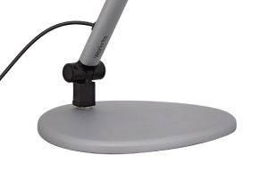 Workrite AST3-SA-WOB-S Astra 3 Double Arm LED Desk Task Light